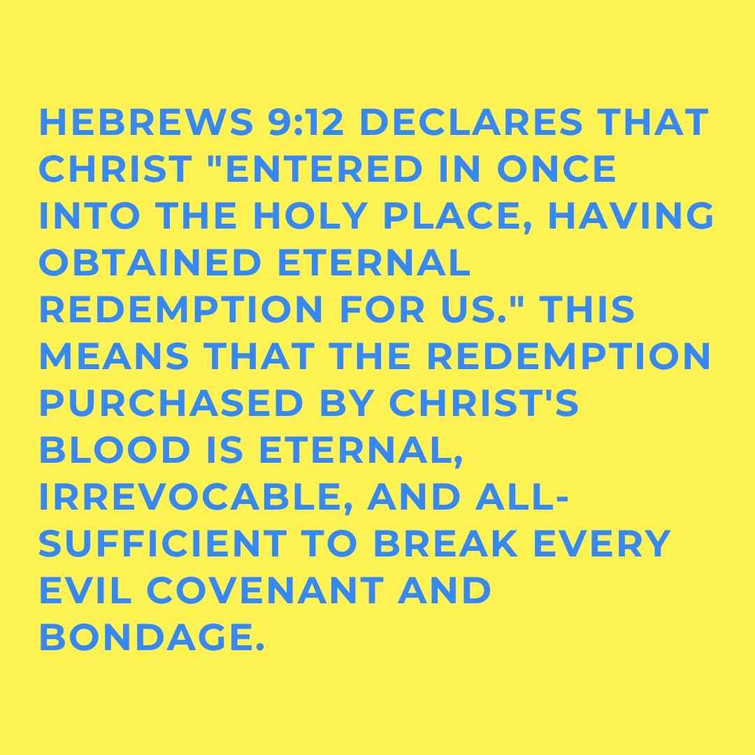 50 Powerful Prayers To Break Evil Covenants And Bondages